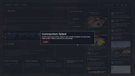Couldnt Load Resource Fivem Failed To Open Packfile Readbulk Of Header Failed Failed To