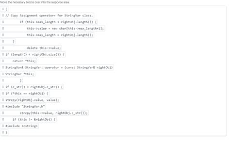 Solved Assume That Stringvarh Has The Following