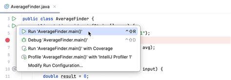 Tutorial Debug Your First Java Application Intellij Idea Documentation