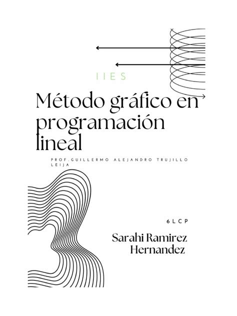 Metodo Grafico Pdf Ecuaciones Análisis Matemático
