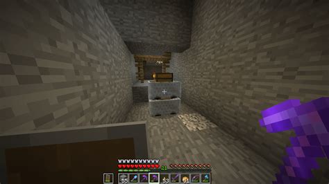 my friend found this in a mineshaft r minecraft