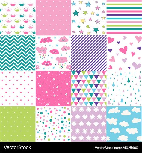 Cute Repeating Background Patterns