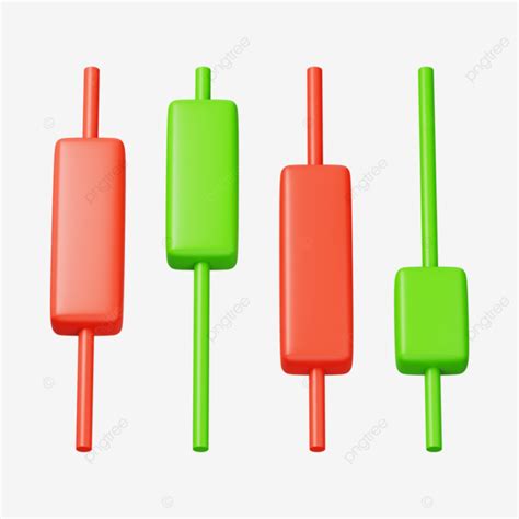 Candlestick Graph 3d Render 3d Candlestick Graph Candlestick Graph 3d