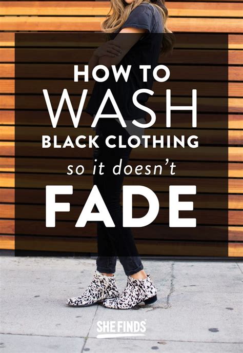 How To Prevent Black Clothes From Fading Dying Clothes Black Black