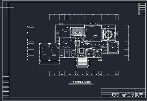 室内设计「超全」100套完整家装cad施工图（附效果图） 知乎