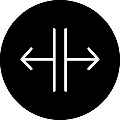 Split Glyph Icon 43287674 Vector Art At Vecteezy