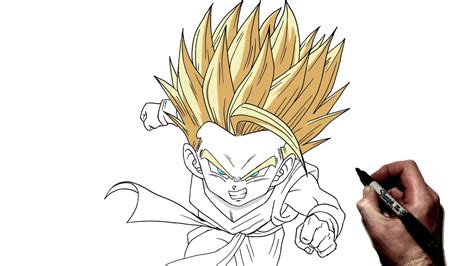 Kid Trunks Ssj Drawing