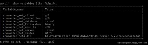 关于更改i Client字符集为utf8，mysql Cmd仍然是gbk的问题（windows） 已解决mysql的client显示为gbk Csdn博客