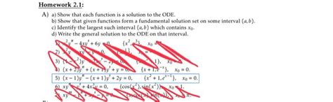 Solved Homework 21 A A Show That Each Function Is A