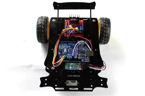 Arduino Powered Robot Car Controlled Via Smartphone Bluetooth Compileiot
