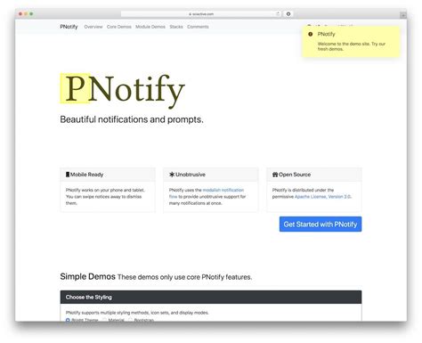 Top JQuery Notification And Popup Message Plugins
