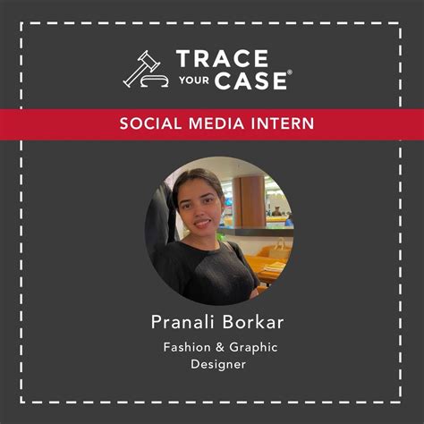 pranali borkar on linkedin internship traceyourcase legalintern socialintern