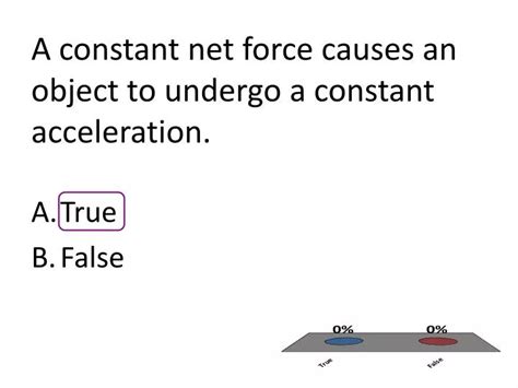 Ppt A Constant Net Force Causes An Object To Undergo A Constant
