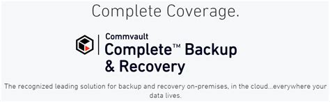 Commvault Storage And Backup