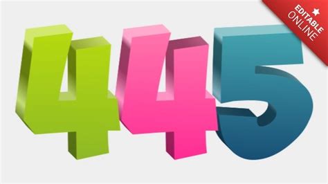 445 | Text Effect Generator
