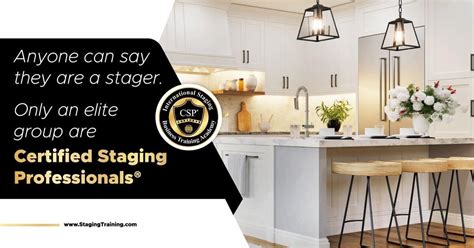 Csp® Staging Certification Virtual Classroom 8 Sessions Csp Intl Certified Staging Courses