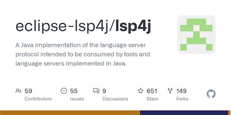 Github Eclipse Lsp4jlsp4j A Java Implementation Of The Language