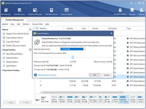 Resize GPT Disk Partition With Without Unallocated Space MiniTool Partition Wizard