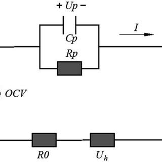 The First Order RC Model With The Hysteresis Voltage Download Scientific Diagram