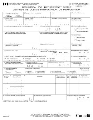 2008 AU Import Export Permit Application Form Victoria Fill Online Printable Fillable Blank