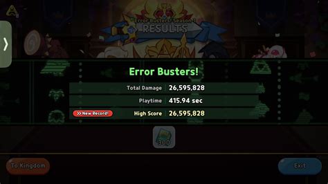 First Error Busters Completion Rcookierunkingdoms
