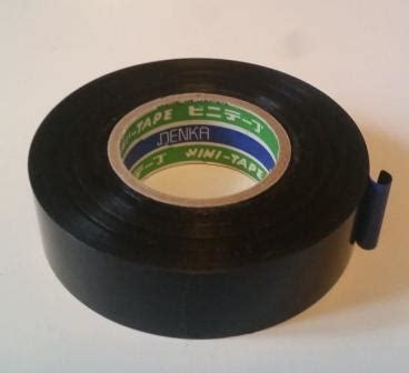 Изолента ПВХ Vini-Tape DENKA #232, изоляционная лента черная 0,1мм х ...