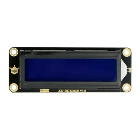 DFRobot Gravity LCD Display X I C Blue Botland Robotic Shop