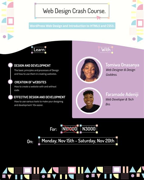 Buy Web Design Crash Course By Tomiwa Onasanya On Selar