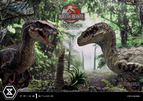 Jurassic Park Iii Legacy Museum Collection Velociraptor Female 16