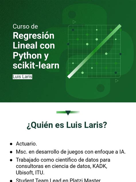Machine Learning Pdf Regresión Lineal Análisis De Regresión