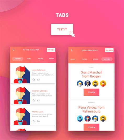 Matta Material Design Android UI Template Theme App Code Market