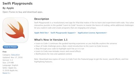 Apple Updates Swift Playgrounds For Ipad With New Learn To Code Lesson Music Support