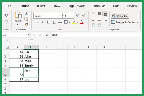 how to add new line in excel cell classical finance