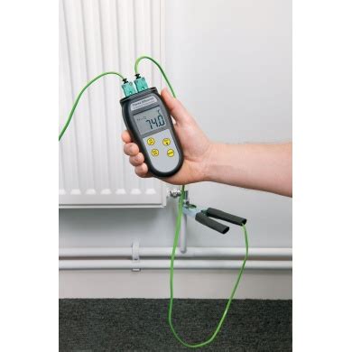 Therma Differential Digital Thermometer Two Channel ETI 231 022