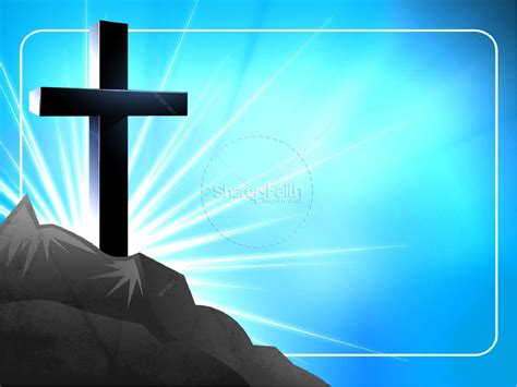 The Cross Powerpoint Easter Sunday Resurrection Powerpoints