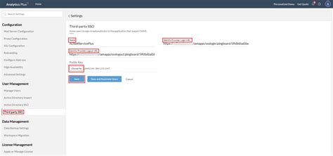 Configuring Saml Sso For Manageengine Analytics Plus