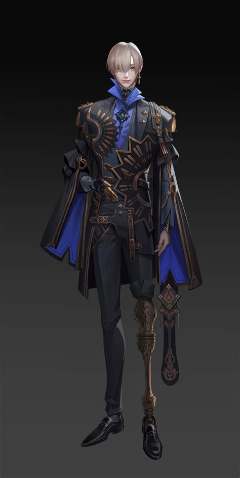 Artstation Design Practice 11 No47 Tbc 47 Wang Character