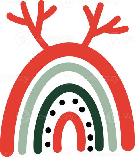 Cute Boho Rainbow Doodle 43198368 Png