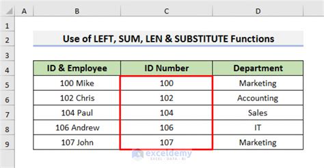 How To Separate Numbers In One Cell In Excel 5 Methods Exceldemy