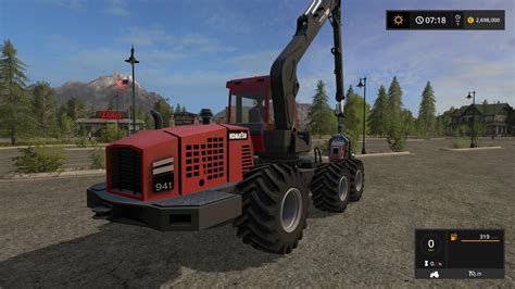 Komatsu 941 Tm2000 Tfsg V10 Fs17 Farming Simulator 17 Mod Fs 2017 Mod
