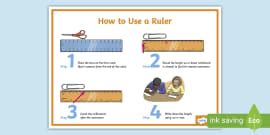 Interactive Ruler How To Use A Ruler PowerPoint Twinkl