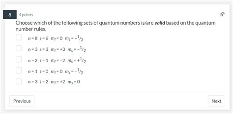 Solved Points Choose Which Of The Following Sets Of Chegg Com