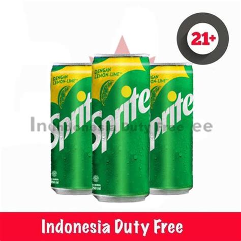 Jual Sprite Lemon Lime Can 330 Ml 3 Kaleng 250ml Jakarta Pusat Liquor Station Tokopedia