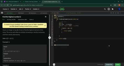 How To Find A Peak Element In An Array Prince Kumar Upadhyay Posted