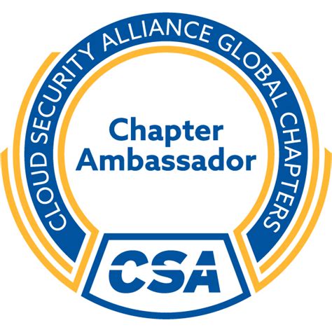 Csa Chapter Ambassador Credly