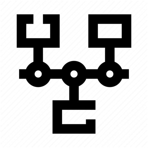 Network Machine Learning Interoperability Algorithm Neural Connectivity Icon Download On