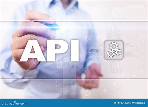 Application Programming Interface API Software Development Concept Stock Photo Image Of