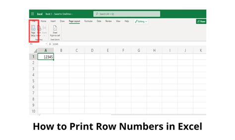 How To Print Row Numbers In Excel Quick And Easy Method