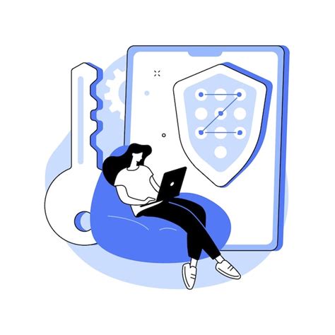 Premium Vector Secure Web Traffic Abstract Concept Vector Illustration