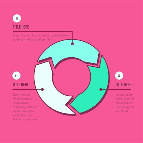 Premium Vector Process Steps Infographic Elements Circular Diagram Chart
